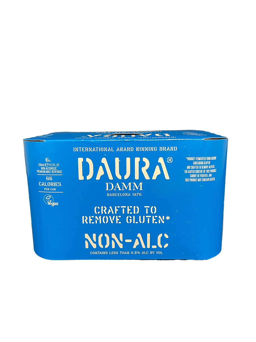 Daura Damm Gluten Removed Non-Alcoholic 6 Pack Cans