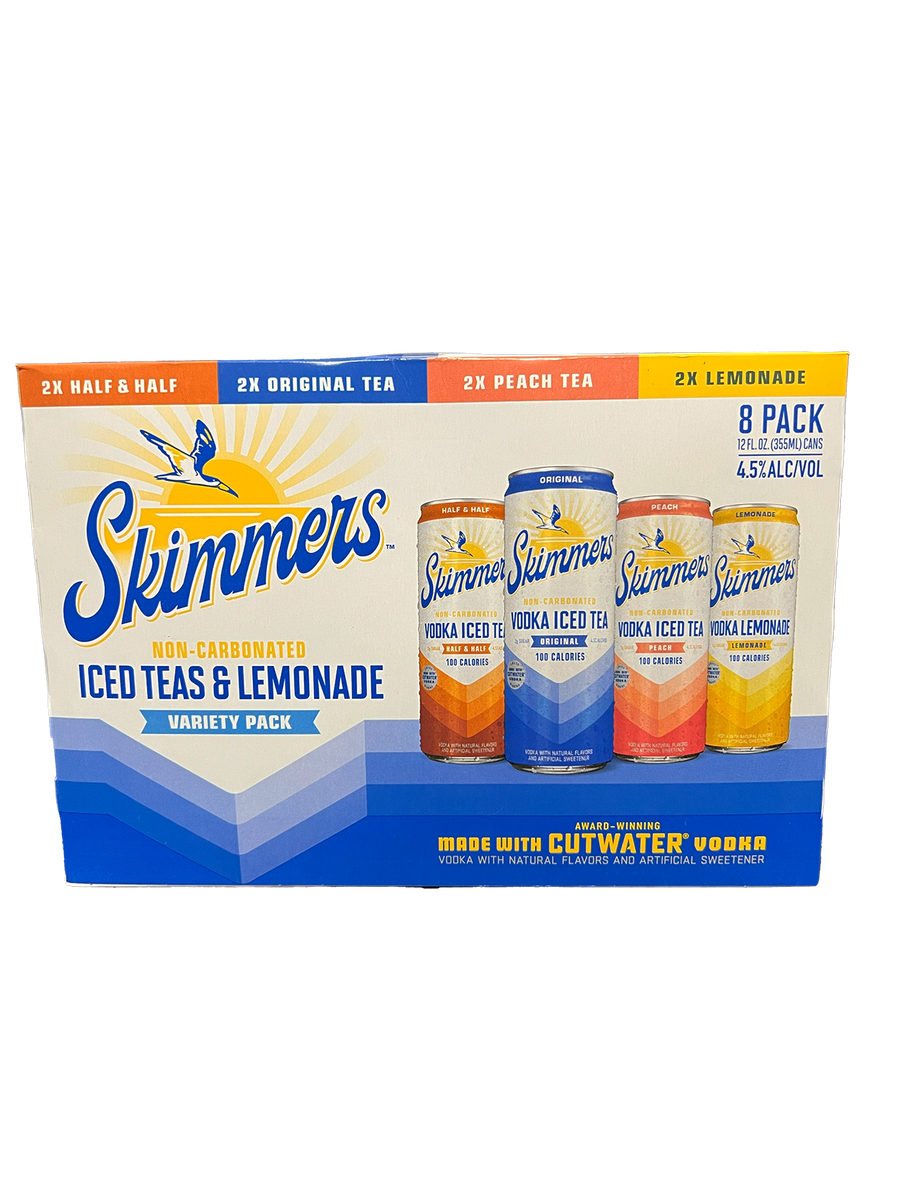 Skimmers Iced Teas & Lemonade Variety 8 Pack