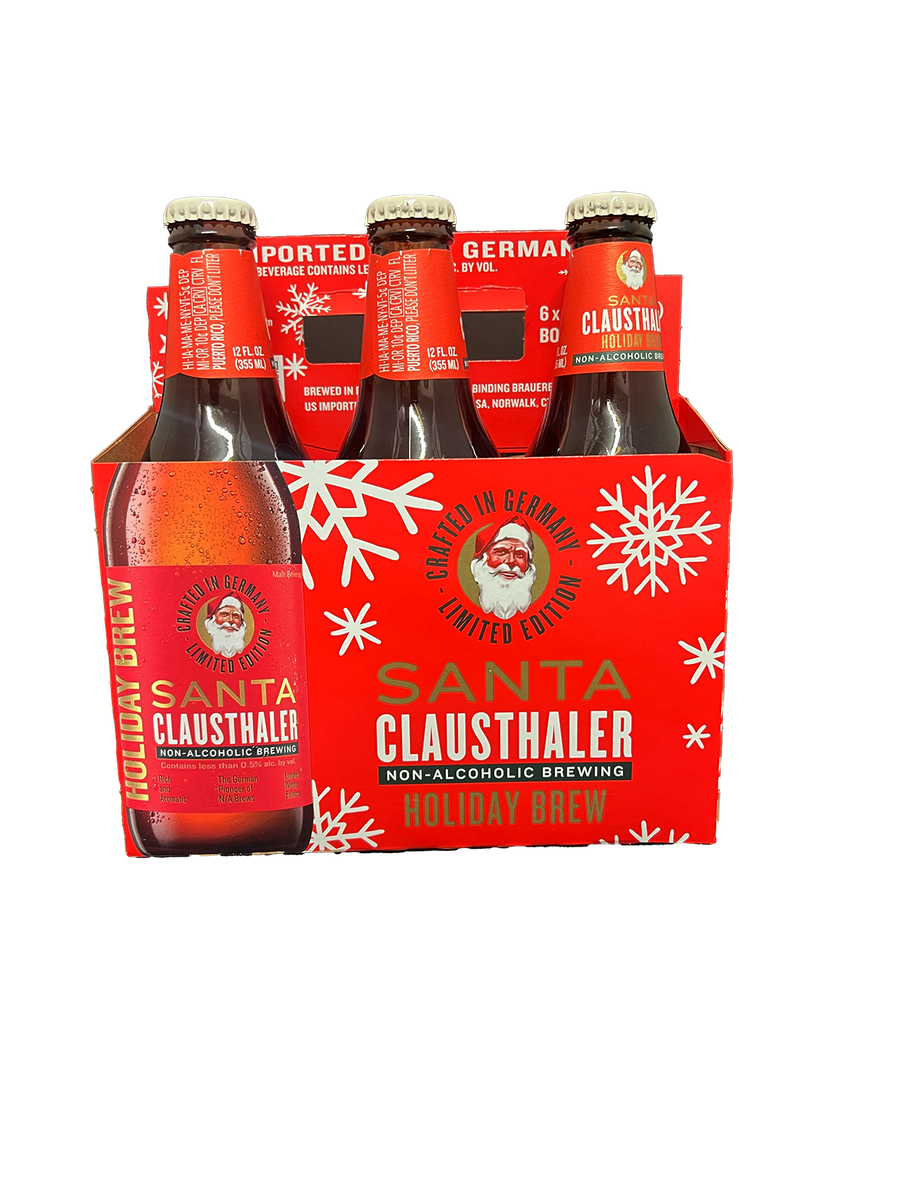 Santa Clausthaler Non-Alcoholic 6 Pack Bottles
