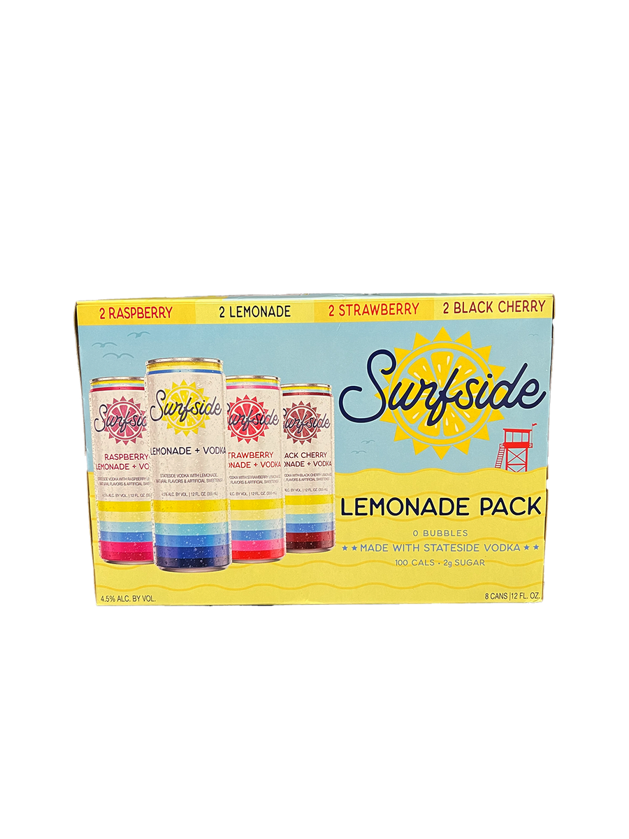 Surfside Lemonade Variety 8 Pack Cans