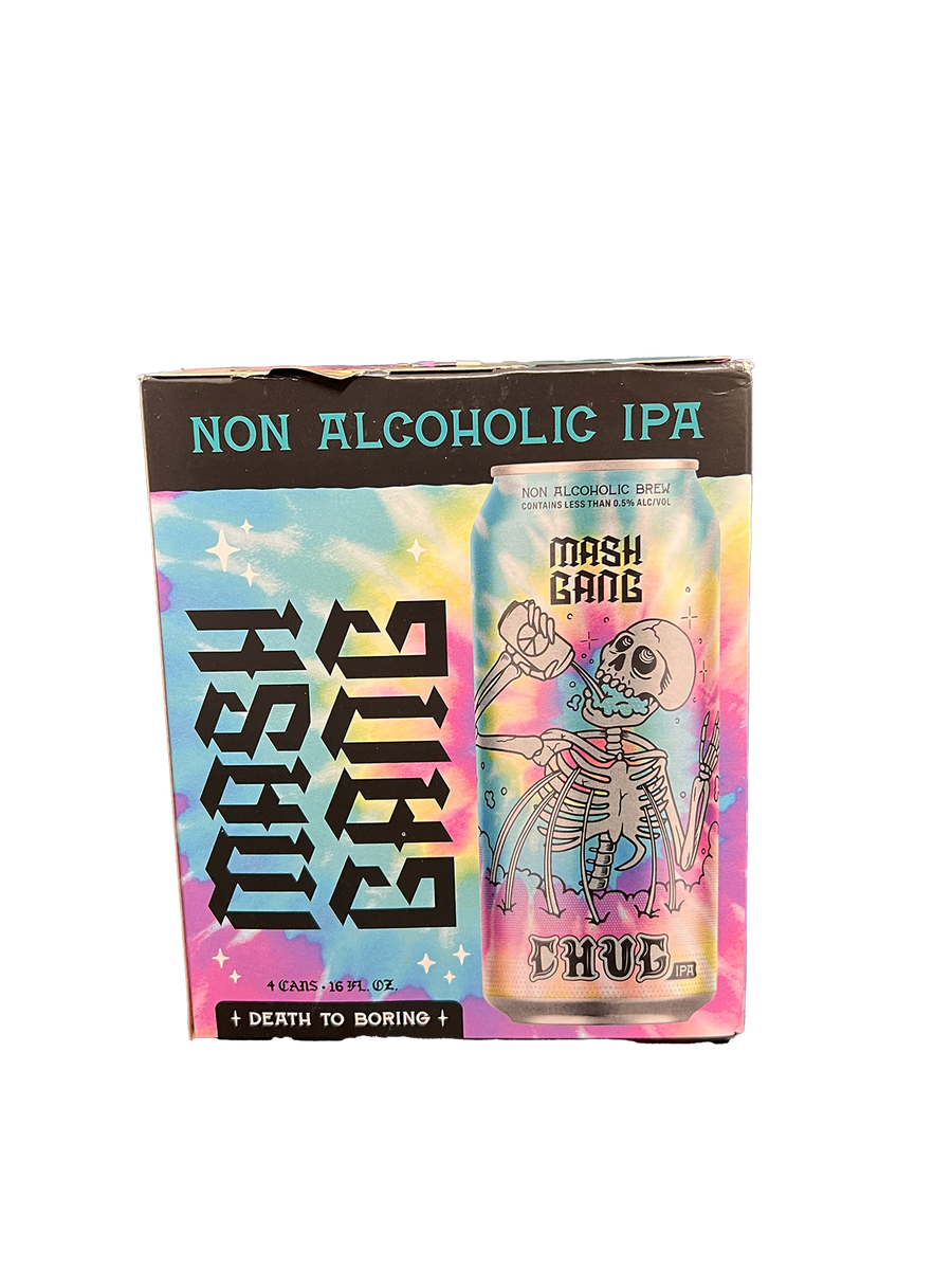 Mash Gang Chug IPA Non-Alcoholic 4 Pack Cans
