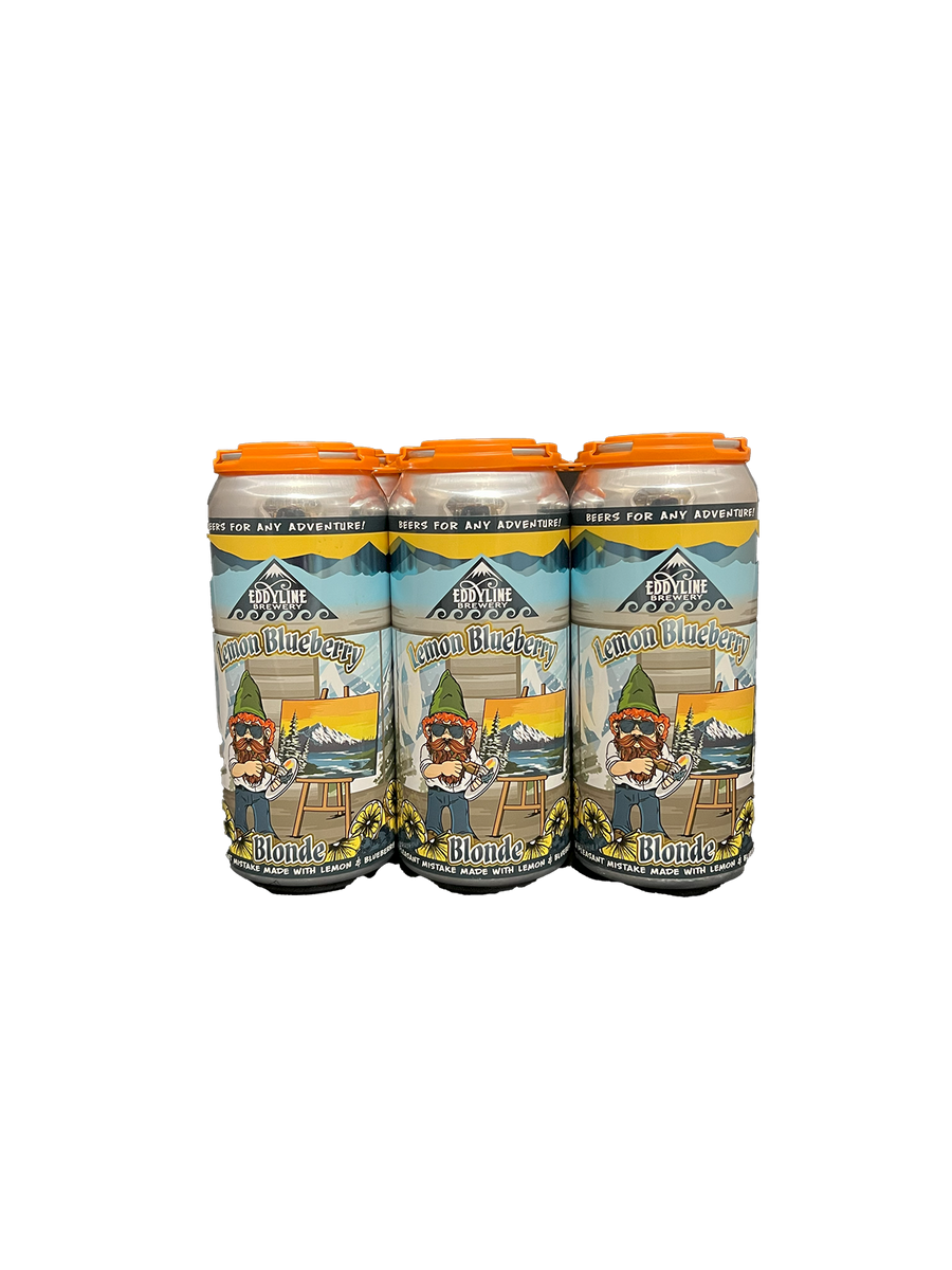 Eddyline Lemon Blueberry Blonde 6 Pack Cans