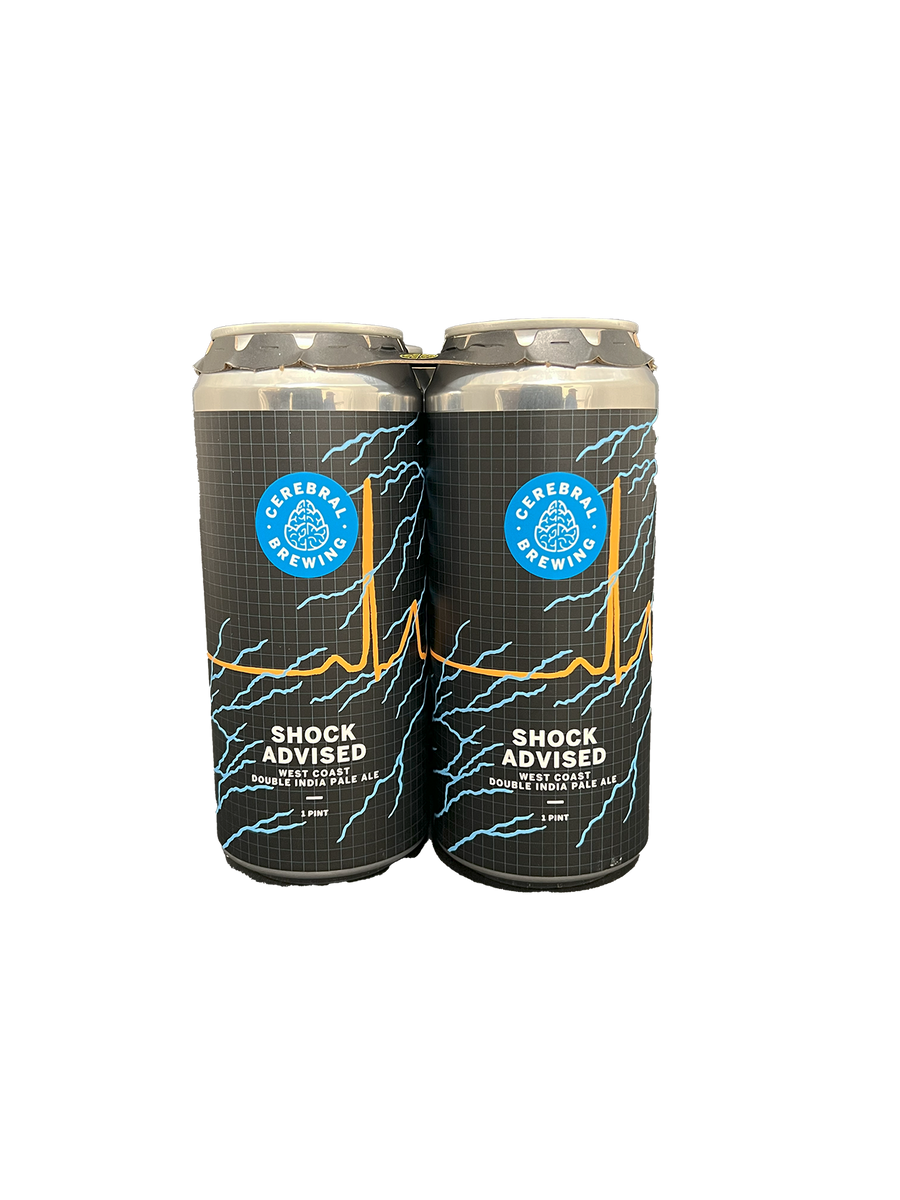 Cerebral Shock Advised WCDIPA 4 Pack Cans
