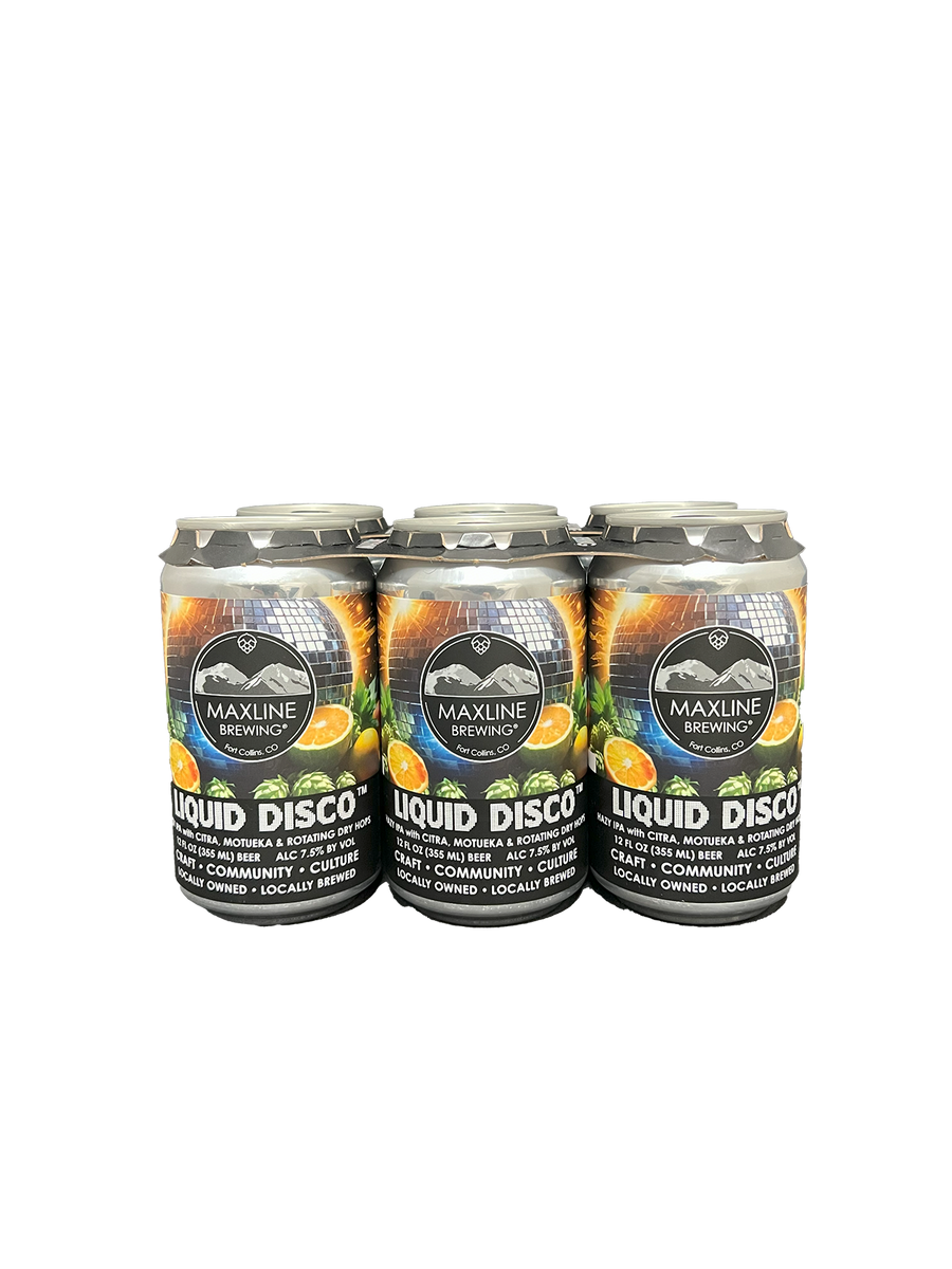 Maxline Liquid Disco Hazy IPA 6 Pack Cans