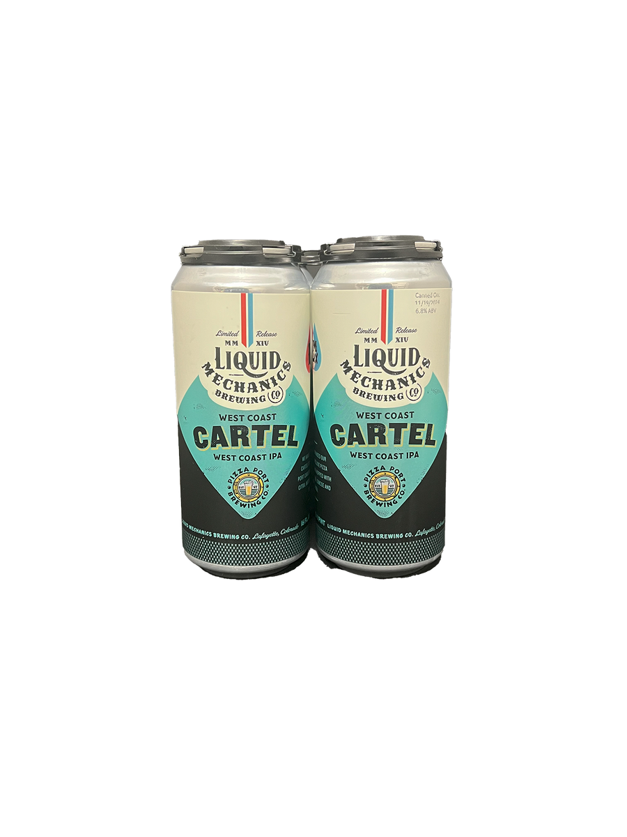 Liquid Mechanics Cartel IPA 4 Pack Cans