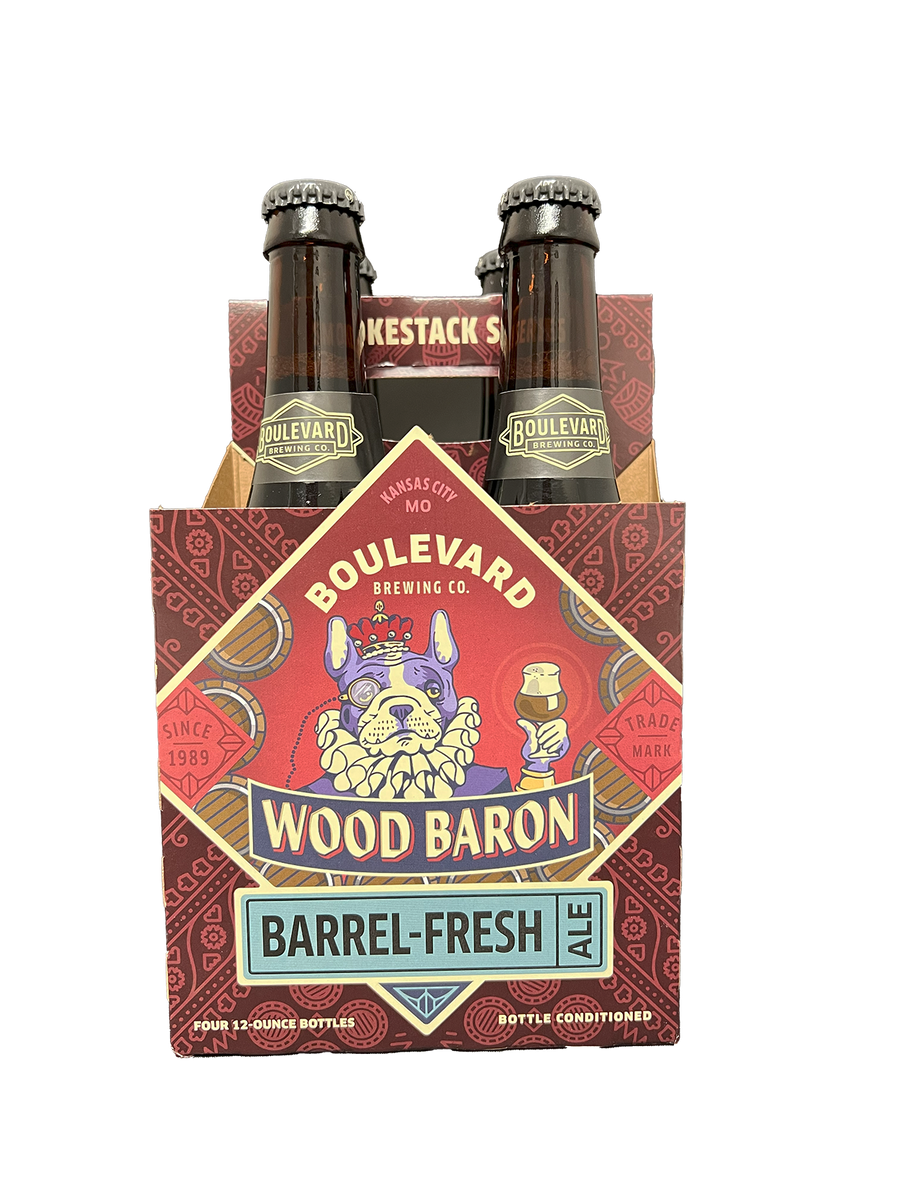 Boulevard Wood Baron Barrel Fresh Ale 4 Pack Bottles