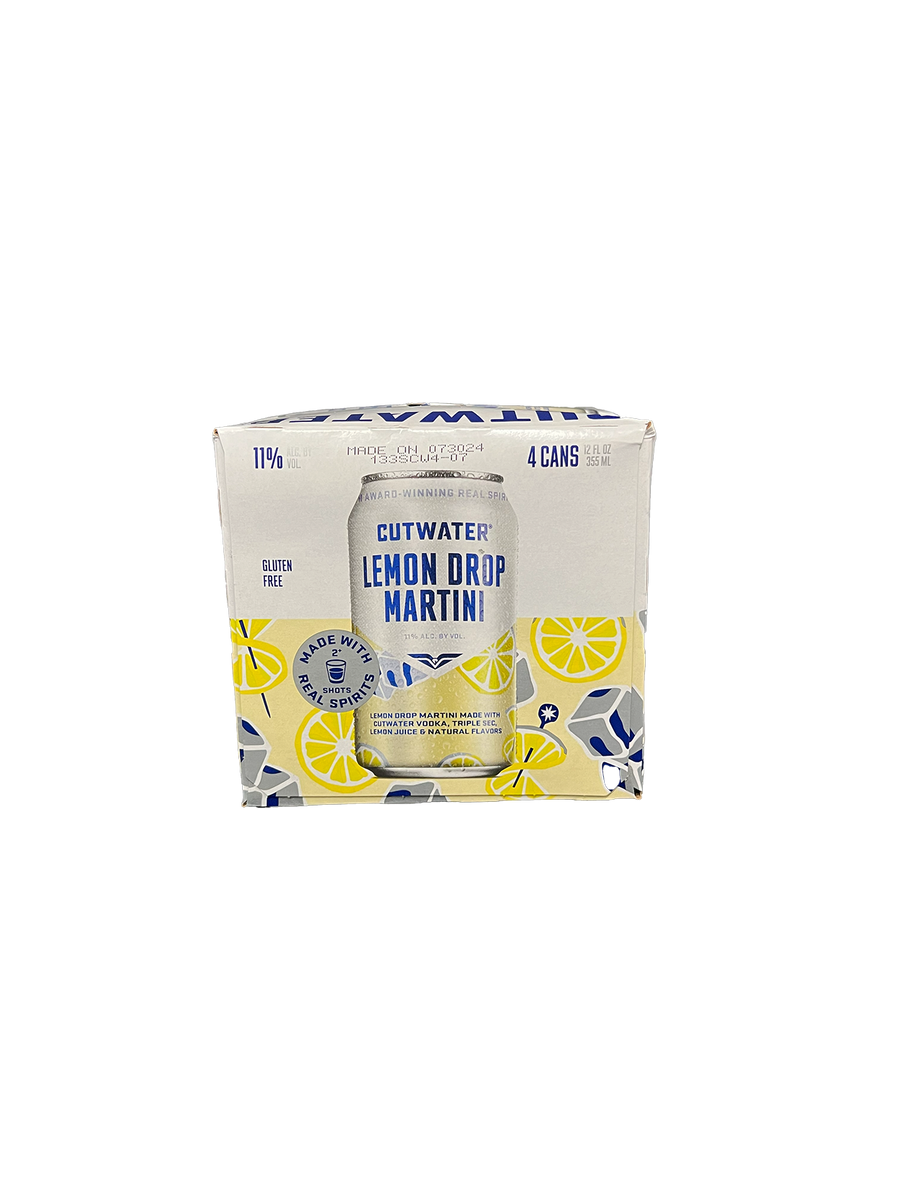 Cutwater Lemon Drop Martini 4 Pack Cans
