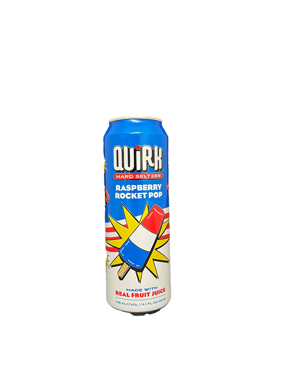 Boulevard Quirk Raspberry Rocket Pop Hard Seltzer 19.2 oz