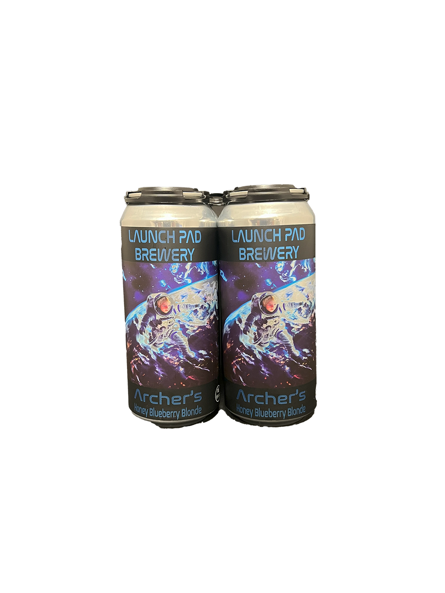Launch Pad Archers Blueberry Blonde 4 Pack Cans