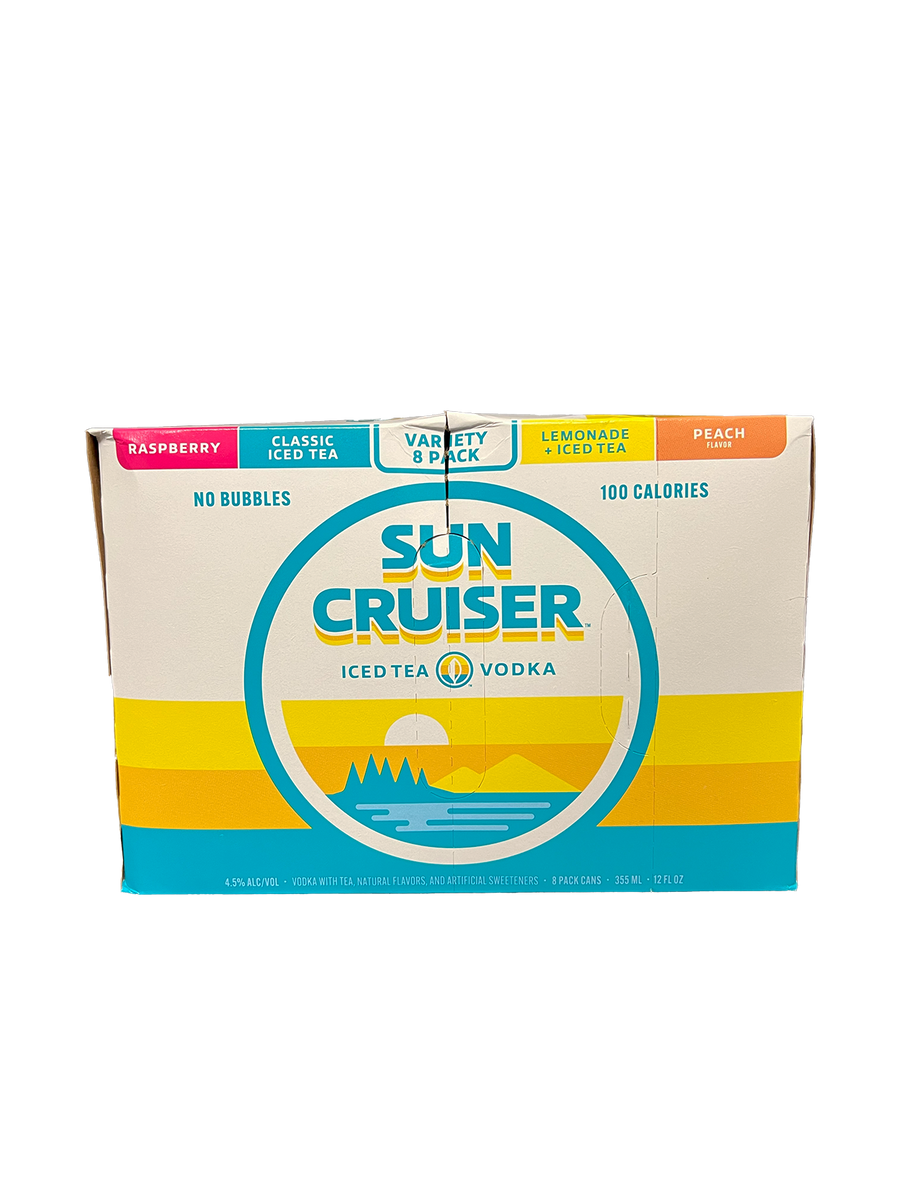 Sun Cruiser Iced Tea Vodka Variety 8 Pack Cans