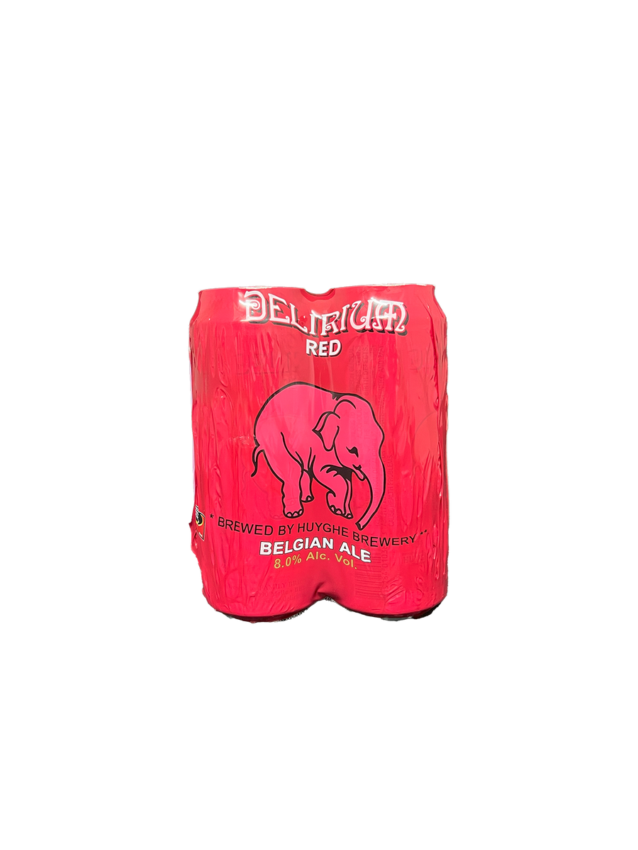 Delirium Red Belgian Ale 4 Pack Cans