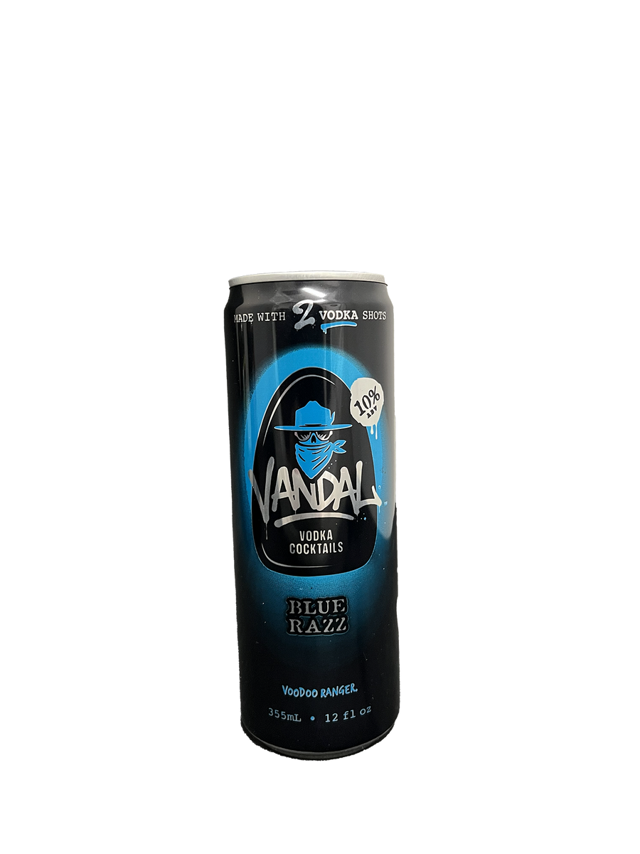 Vandal Blue Razz Vodka Cocktail 355ML Can