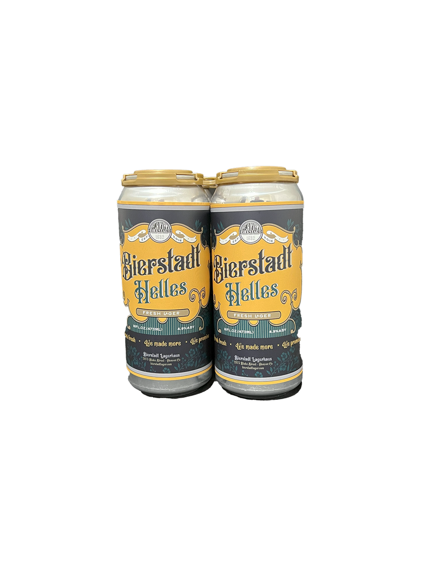 Bierstadt Helles 4 Pack Cans
