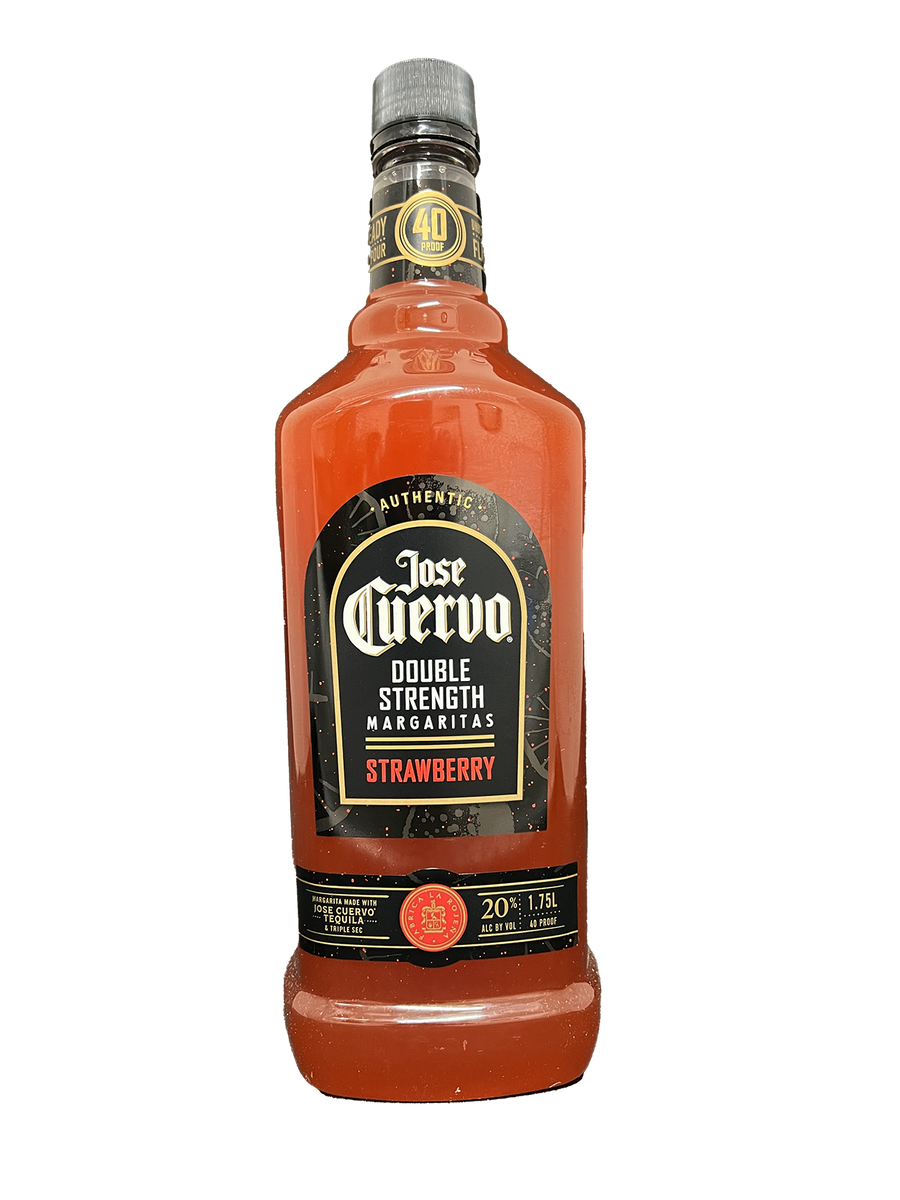 Jose Cuervo Double Strength Strawberry Margarita 1.75L