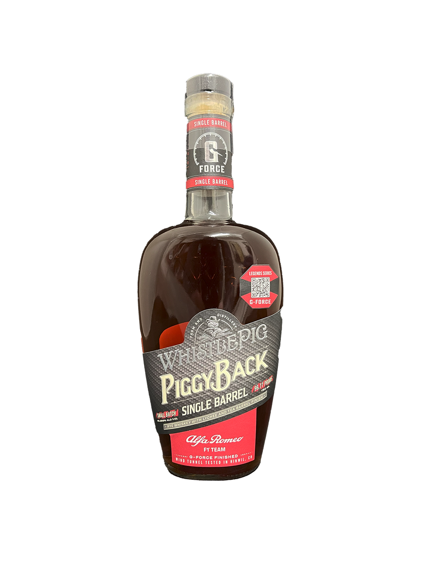 Whistlepig Piggyback Alpha Romeo Single Barrel Rye Whiskey 750ML