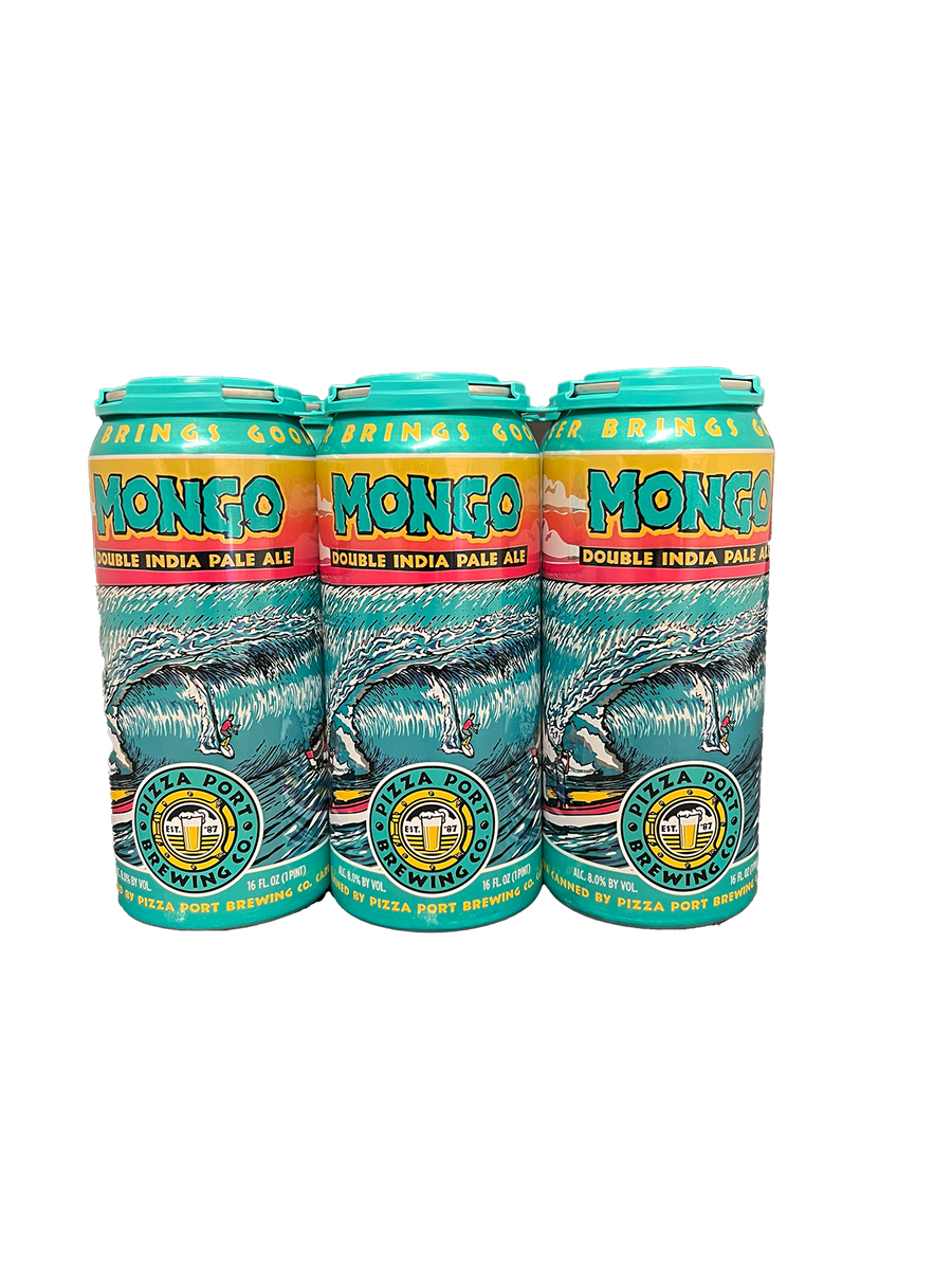 Pizza Port Mongo DIPA 6 Pack 16oz Cans