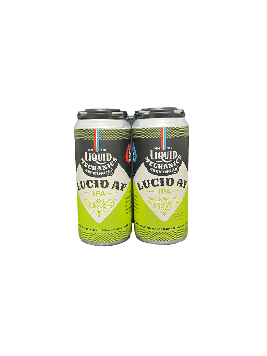 Liquid Mechanics Lucid AF IPA 4 Pack Cans