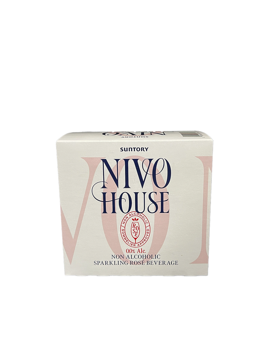 Suntory Nivo House Non Alcoholic Sparkling Rose 4 Pack Cans