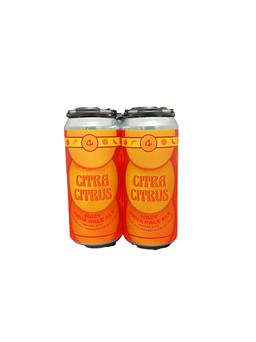 4 Noses Citra Citrus Hazy IPA 4 Pack Cans