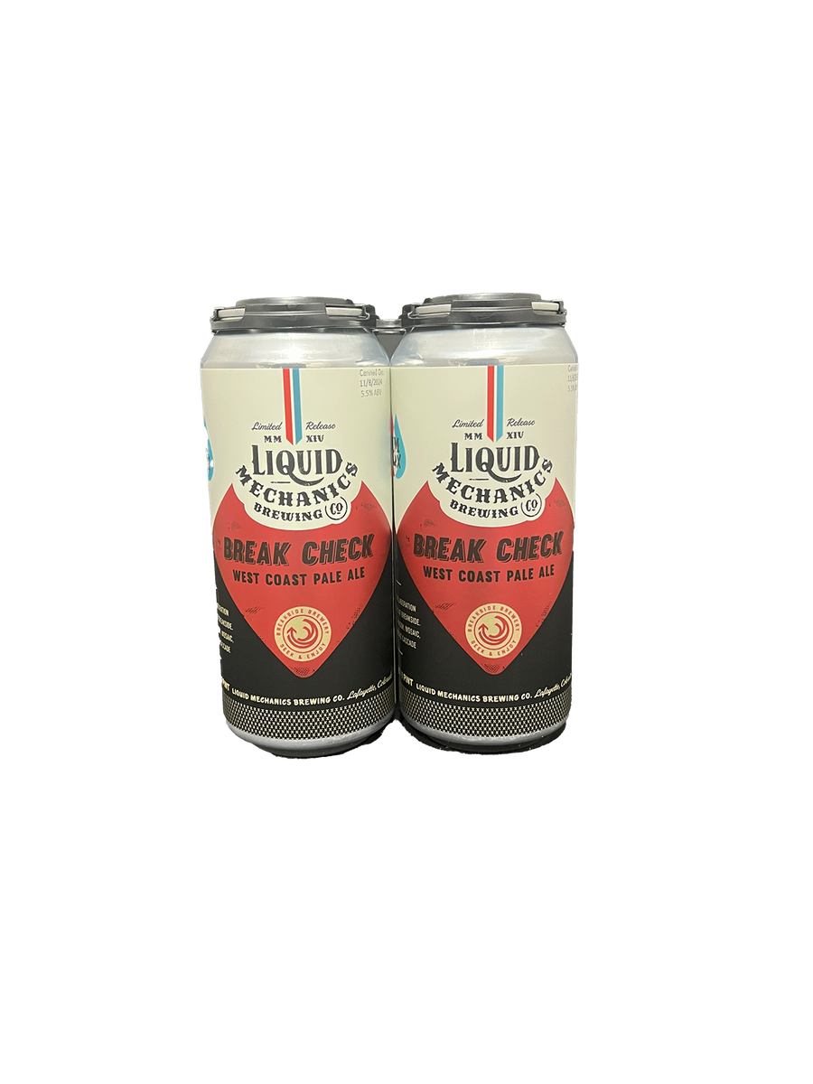 Liquid Mechanics Break Check IPA 4 Pack Cans
