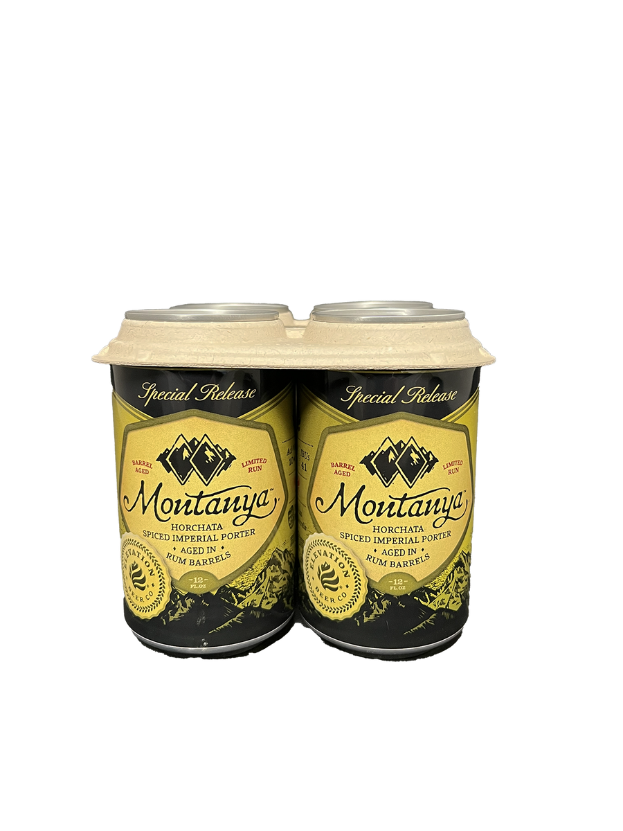 Elevation Montanya Horchata Imperial Porter 4 Pack Cans
