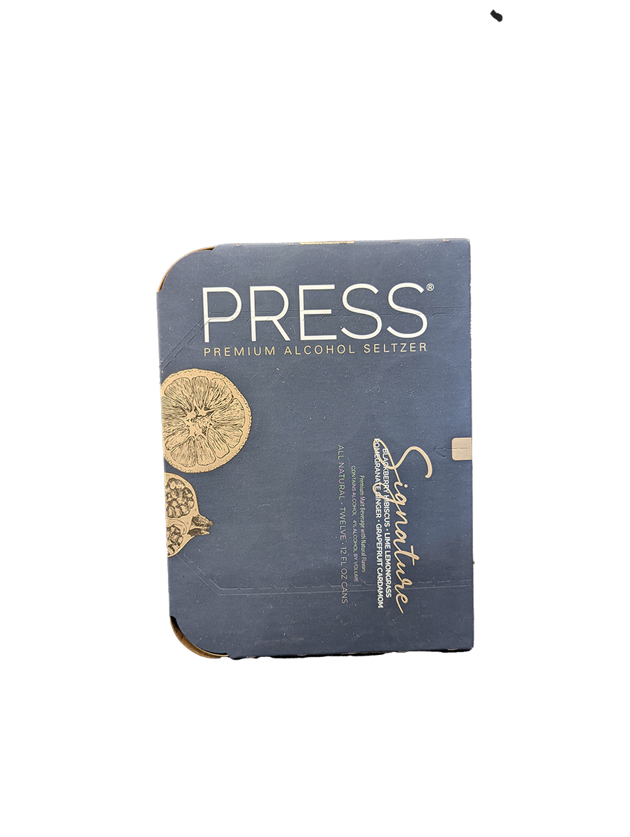 Press Hard Seltzer Signature Variety 12 Pack Cans