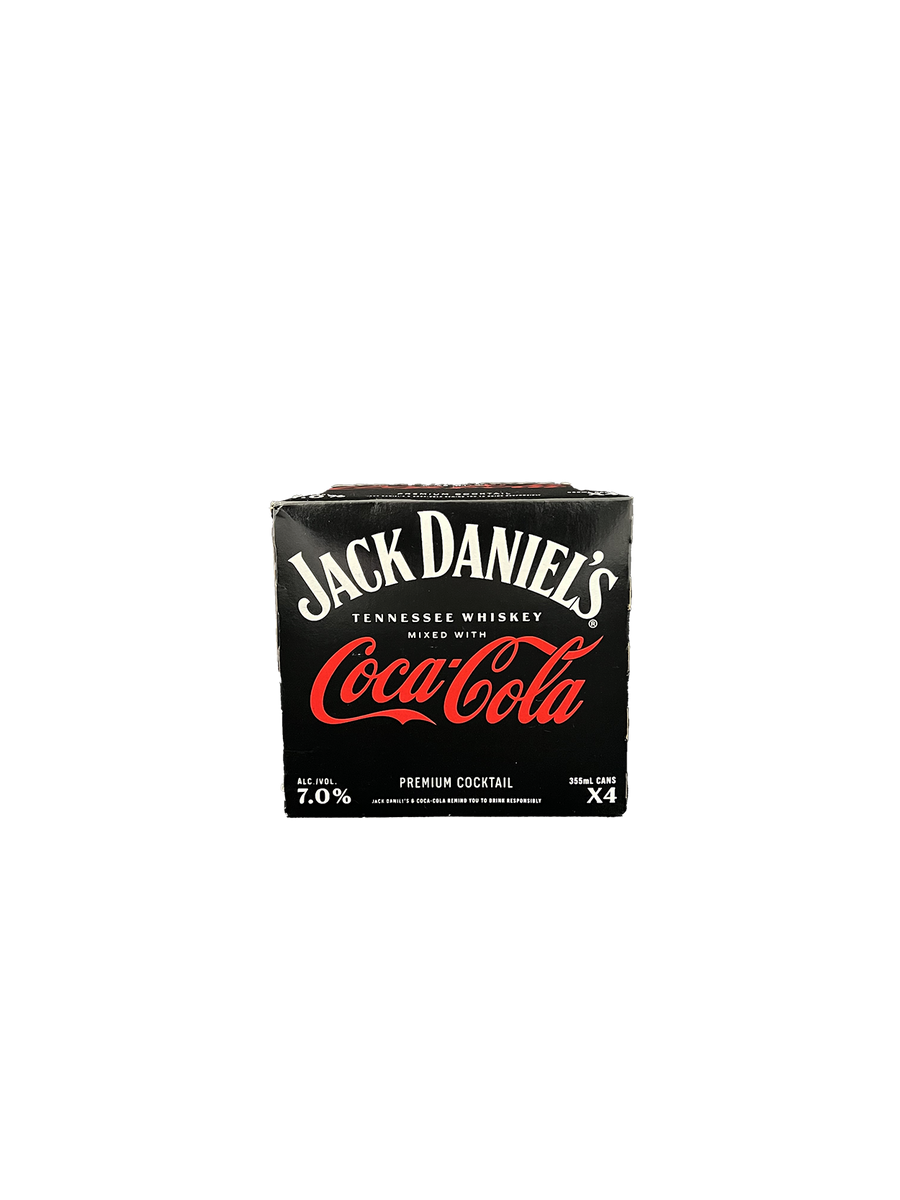 Jack Daniels Jack & Coca Cola 4 Pack