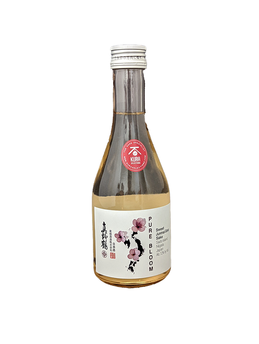 Manotsuru Pure Bloom Sweet Junmai Ginjo Sake 300ML