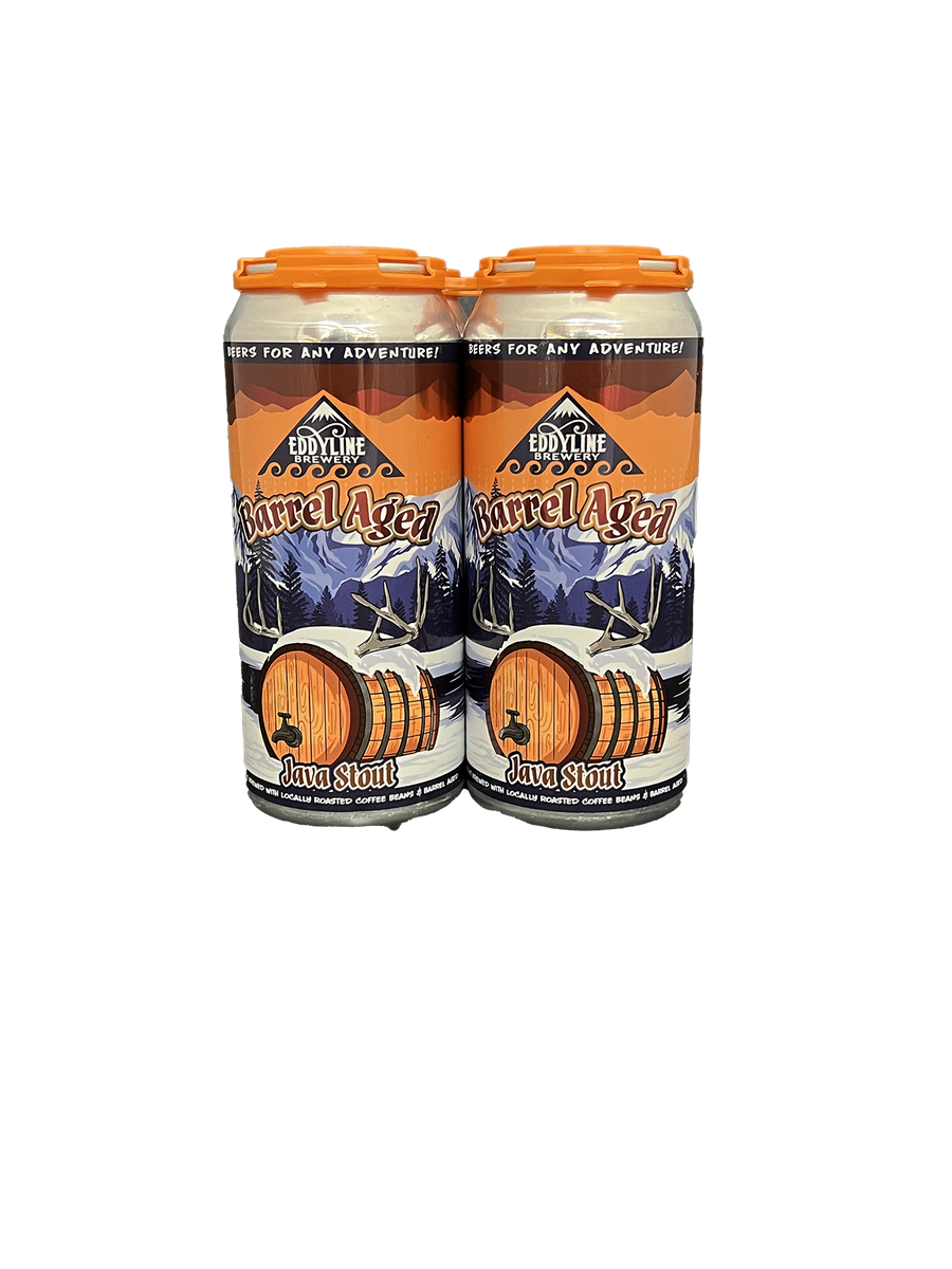 Eddyline Barrel Aged Java Stout 6 Pack Cans