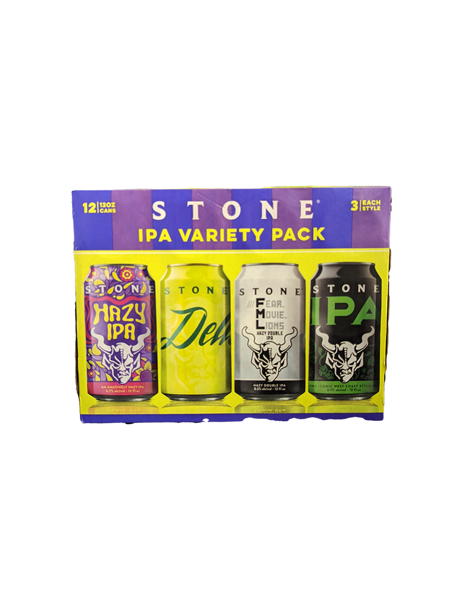Stone IPA Variety 12 Pack Cans