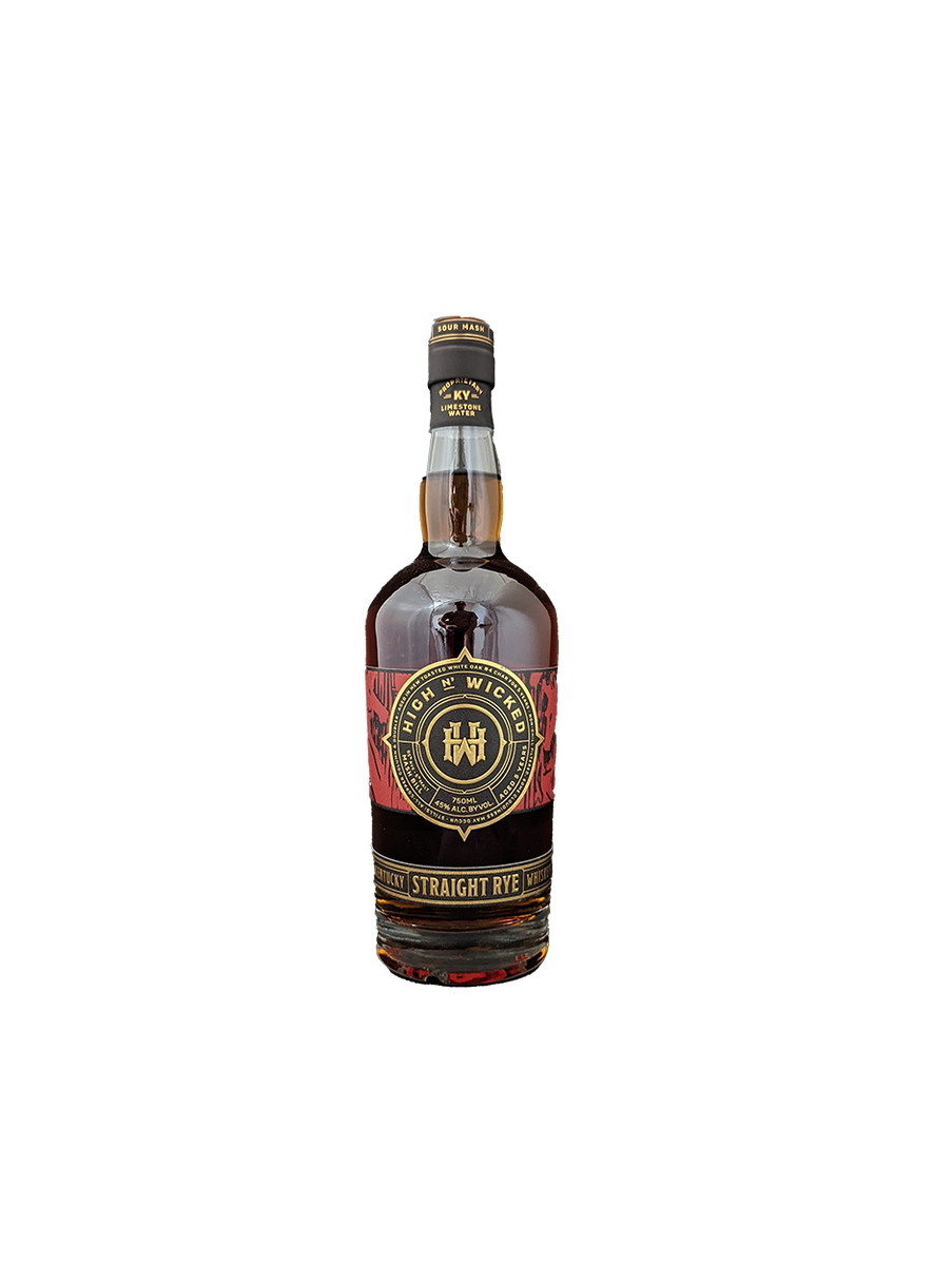 High & Wicked Straight Rye Whiskey 750ML
