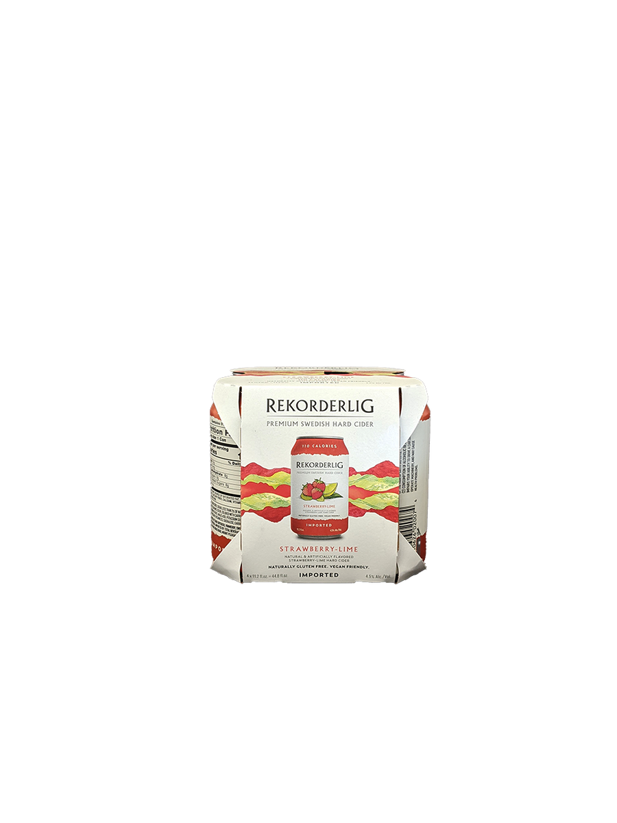 Rekorderlig Strawberry Lime Cider 4 Pack Cans