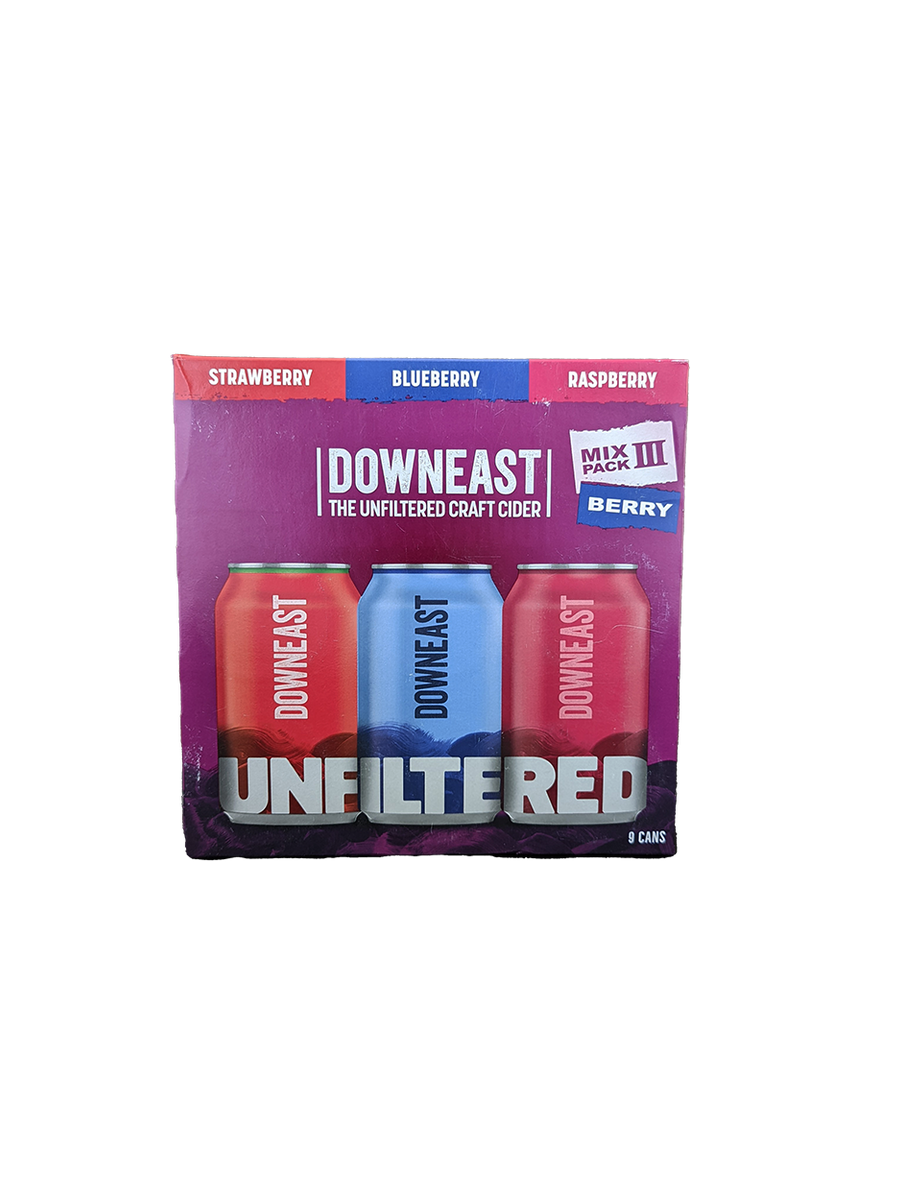 Downeast Cider Berry Variety 9 Pack Cans