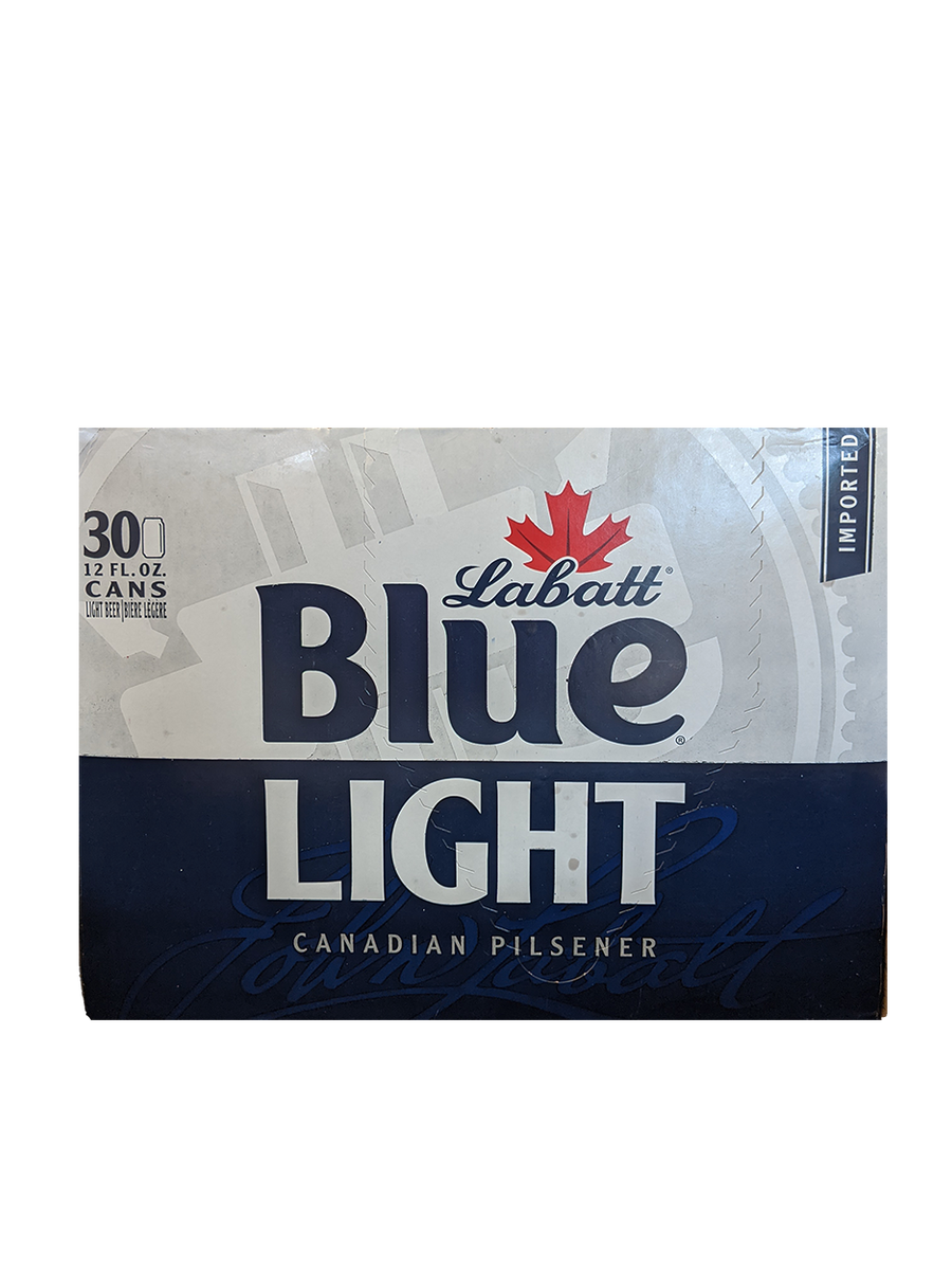 Labatt Blue Light 30 Pack Cans