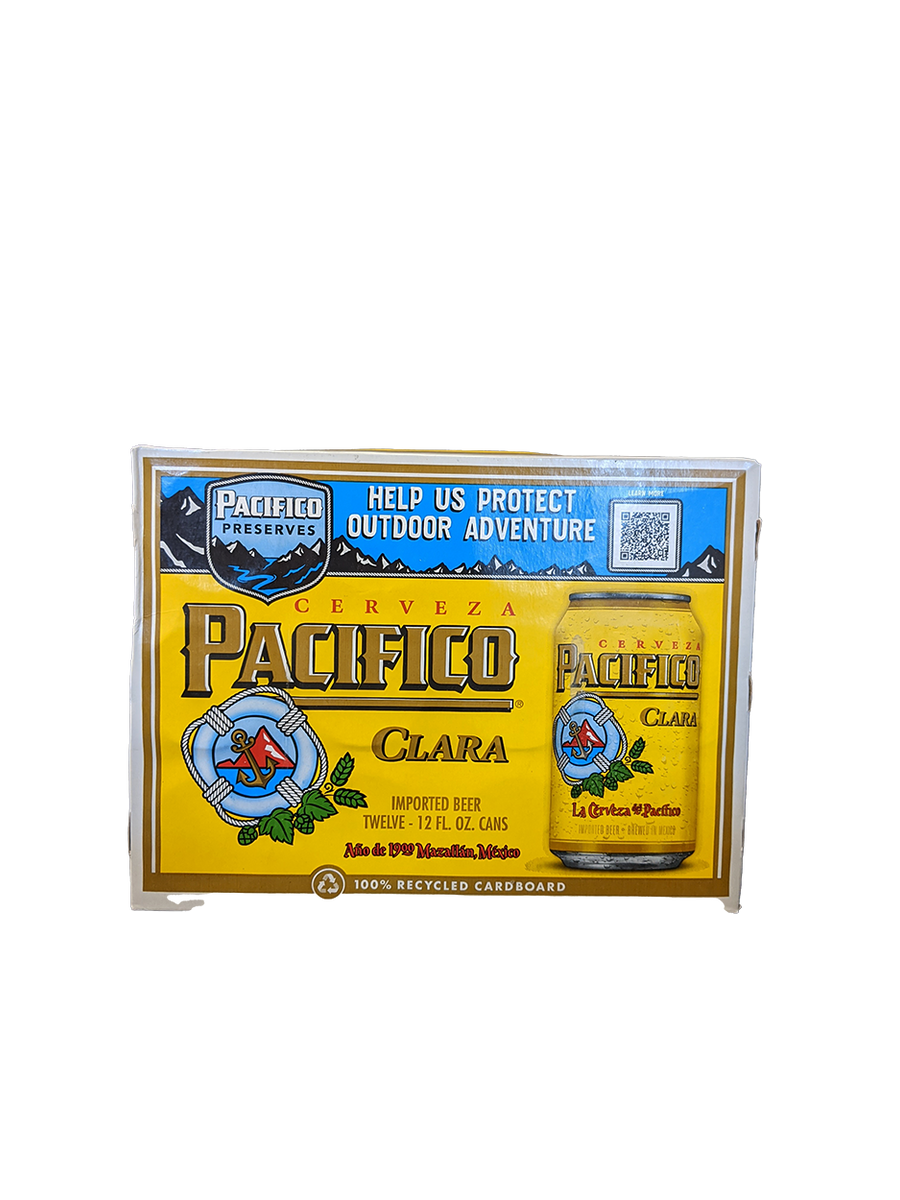 Pacifico 12 Pack Cans