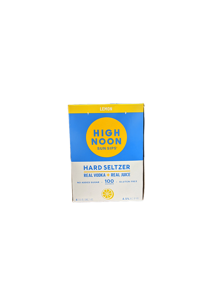 High Noon Lemon Vodka Seltzer 4 Pack