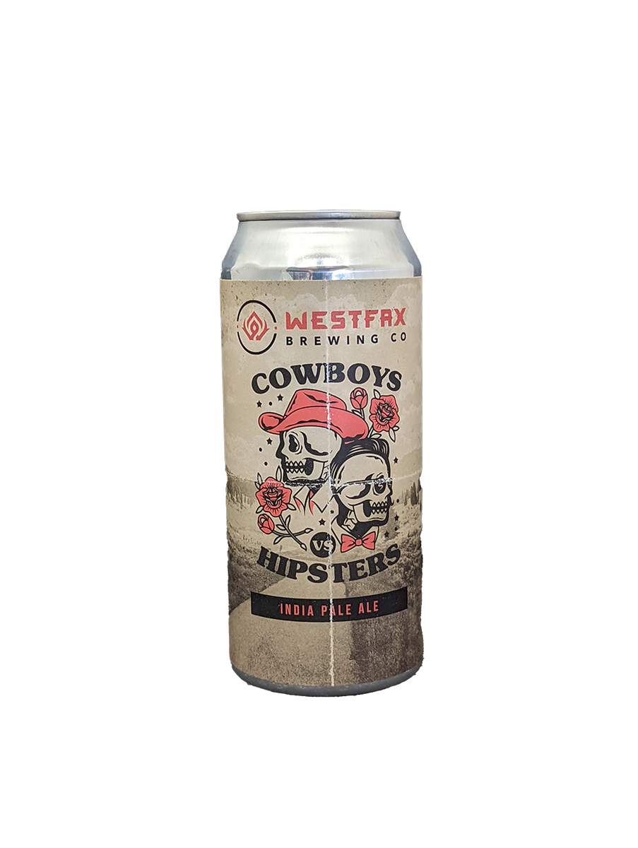 WestFax Cowboys vs Hipsters IPA 4 Pack
